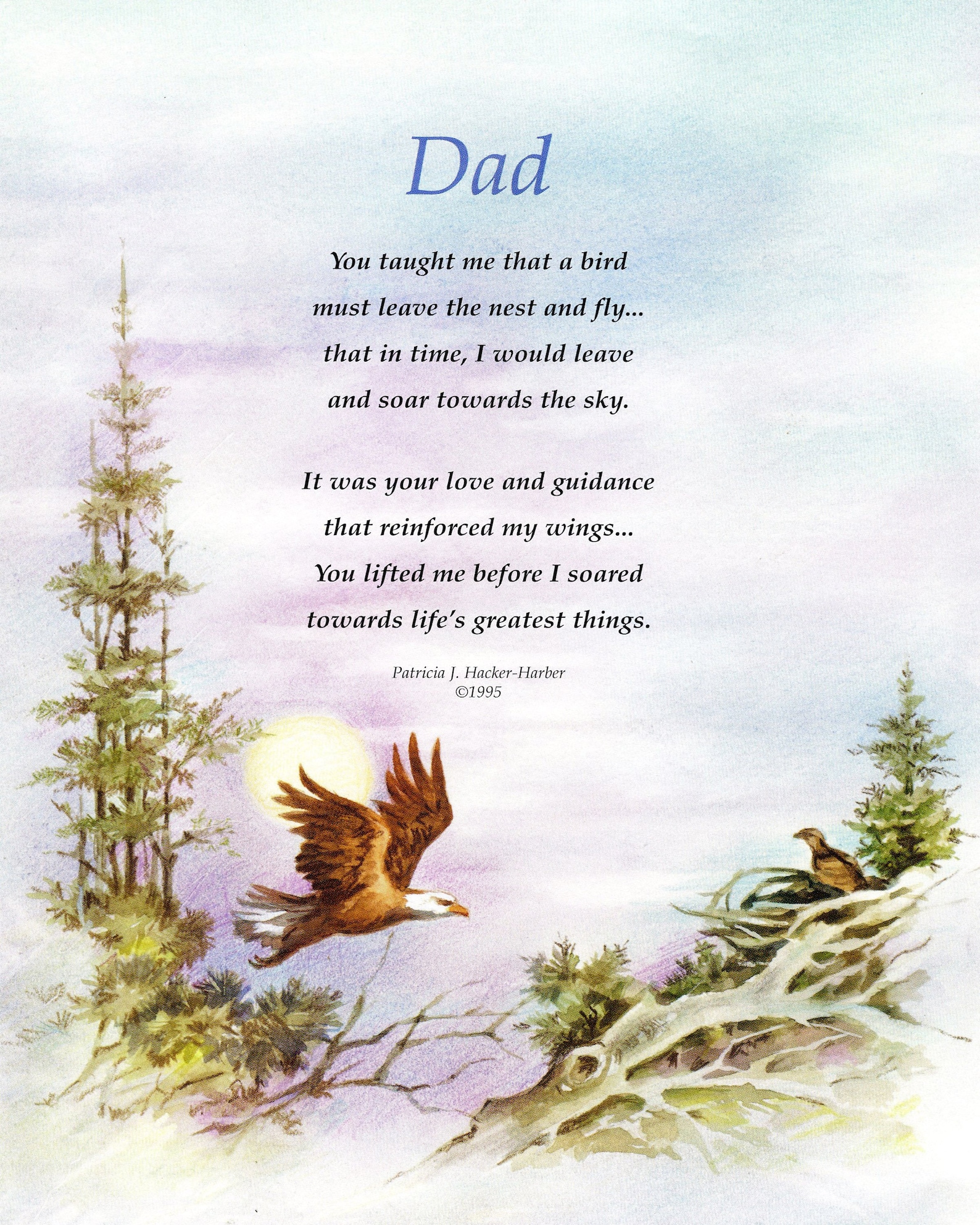 DAD 2 Catholic Picture Print - Etsy