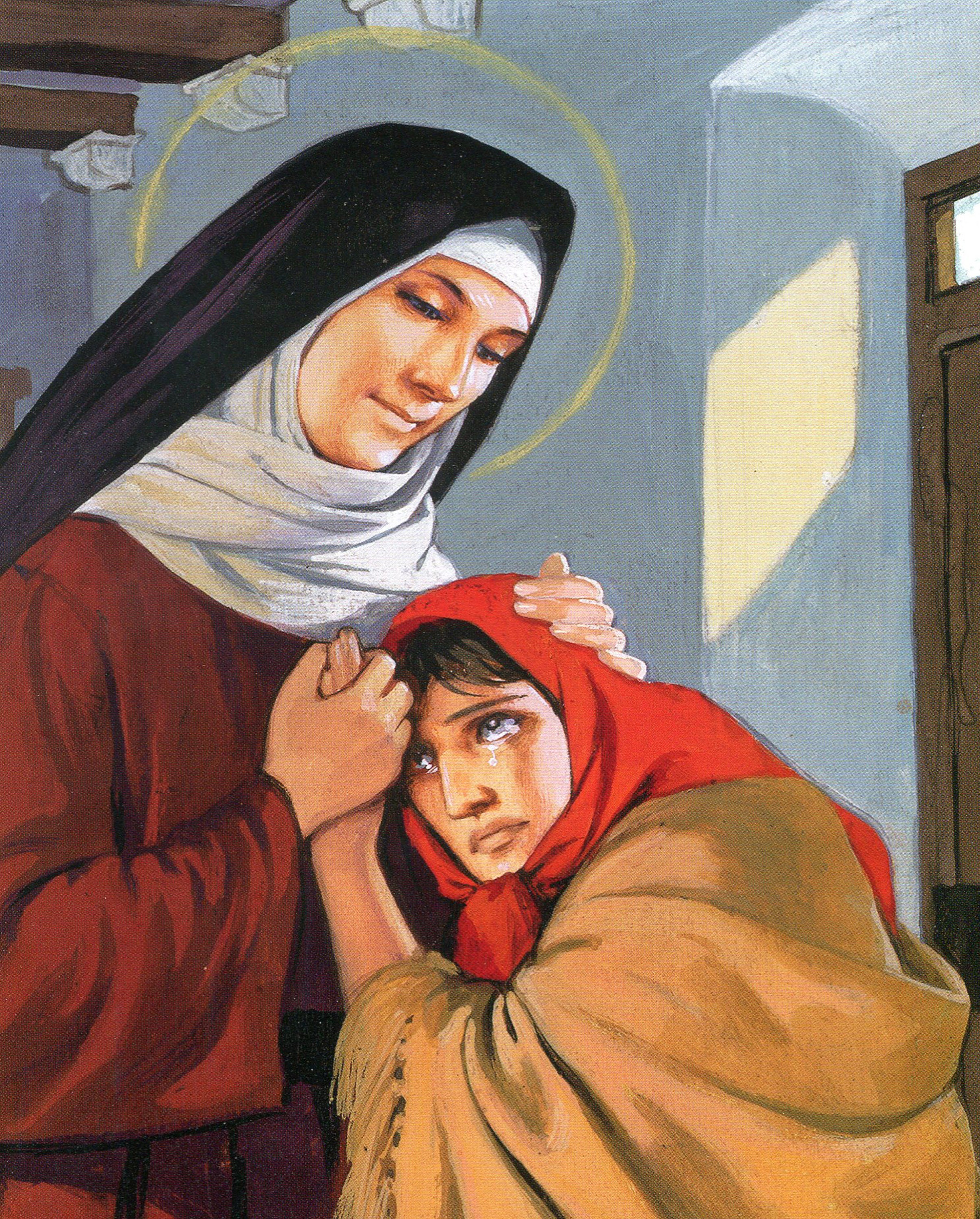 St Angela Merici N Catholic Picture Print - Etsy