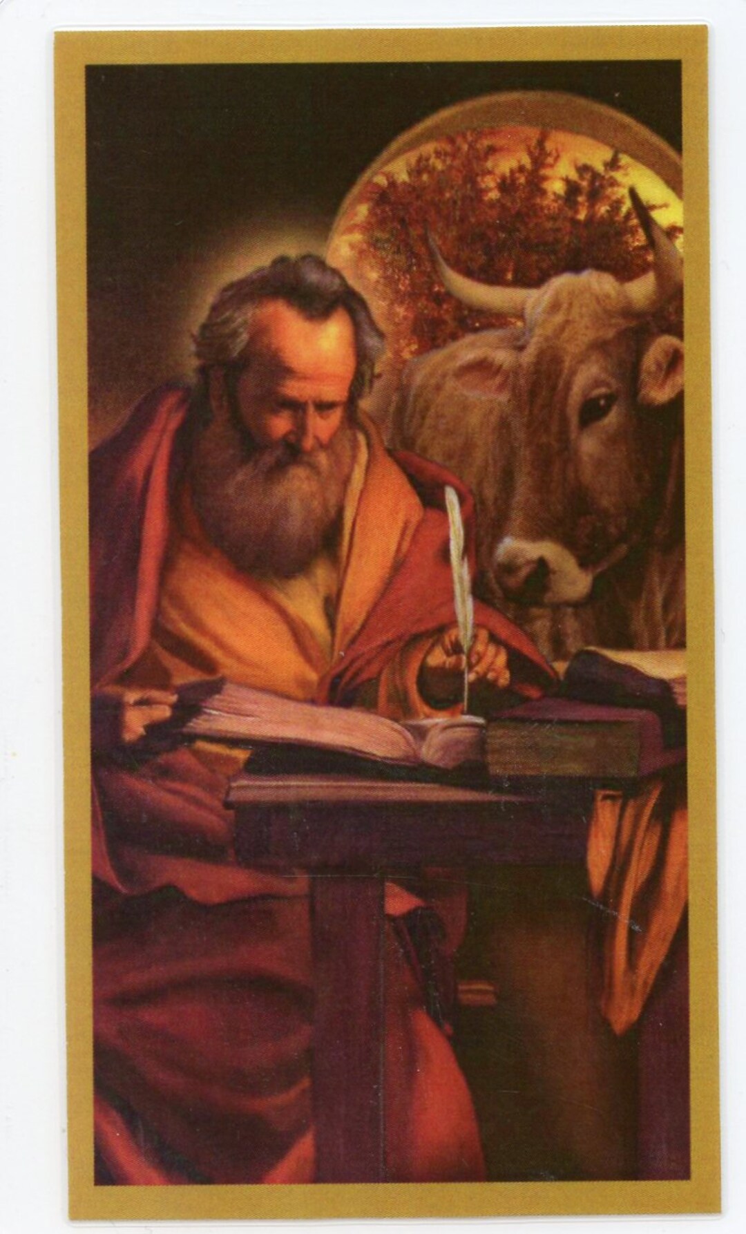 Prayer to Saint Luke for Doctors U - Holy Card - Prayer Card -pack of ...