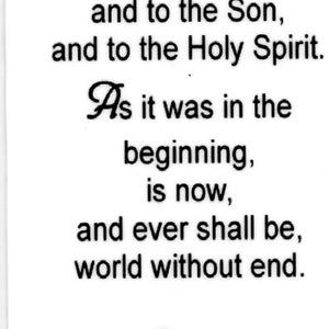 THE GLORY BE - Holy Card - Prayer Card -pack of 25 - Etsy