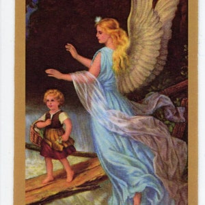 Prayer to Your Guardian Angel (2) U - Holy Card - Prayer Card -pack of ...
