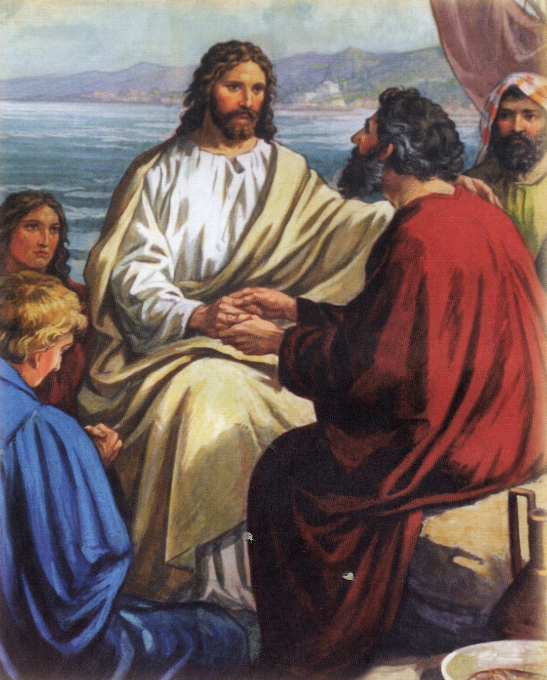 Jesus Restores Peter T Catholic Picture Print - Etsy