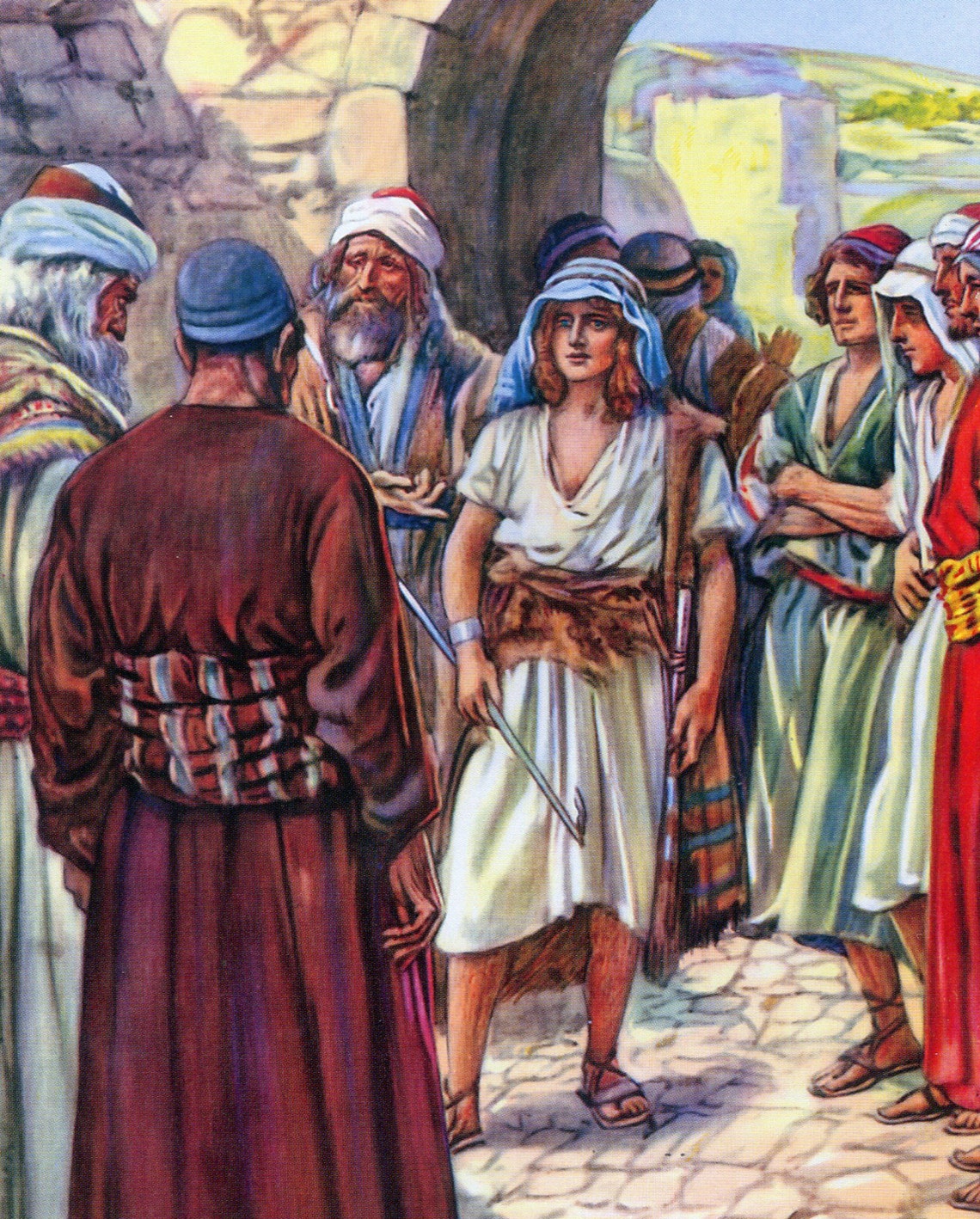 Samuel Anoints David T Catholic Picture Print - Etsy