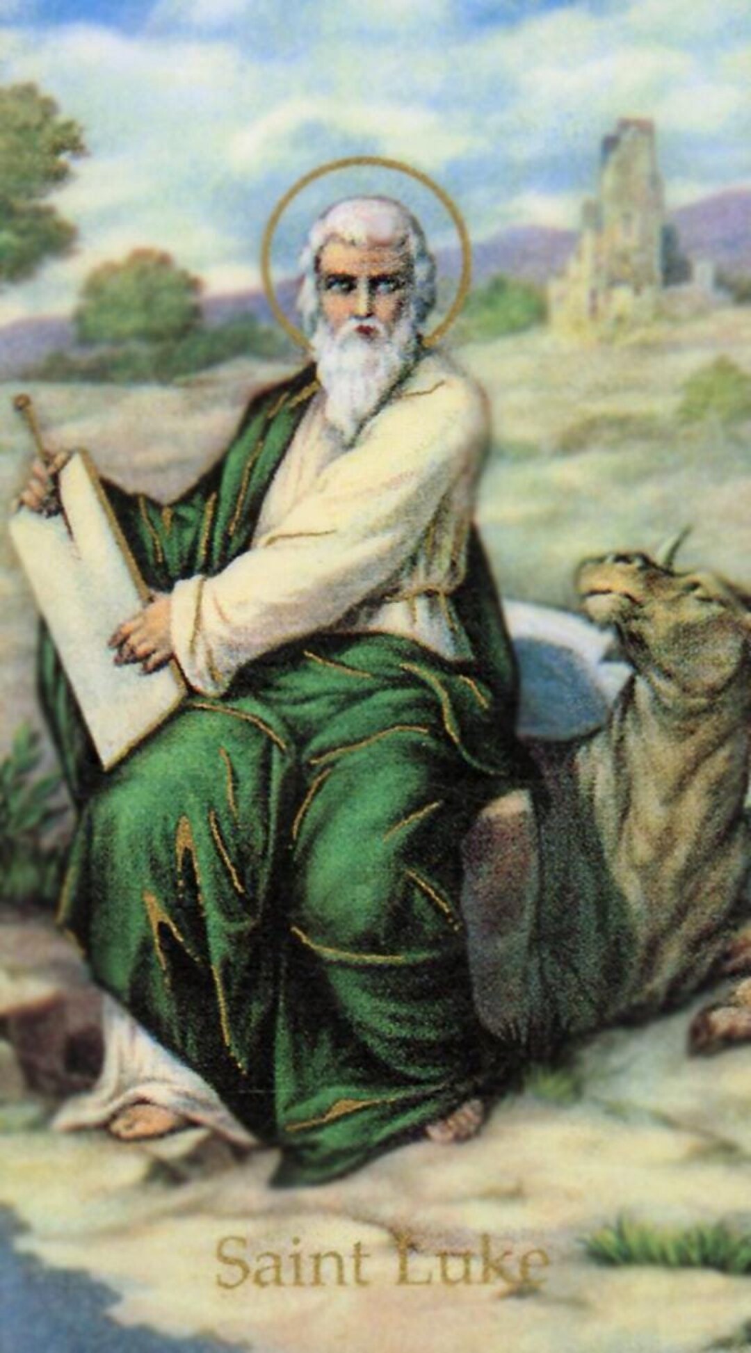 Prayer to St. Luke A - Holy Card - Prayer Card -pack of 25 - Etsy