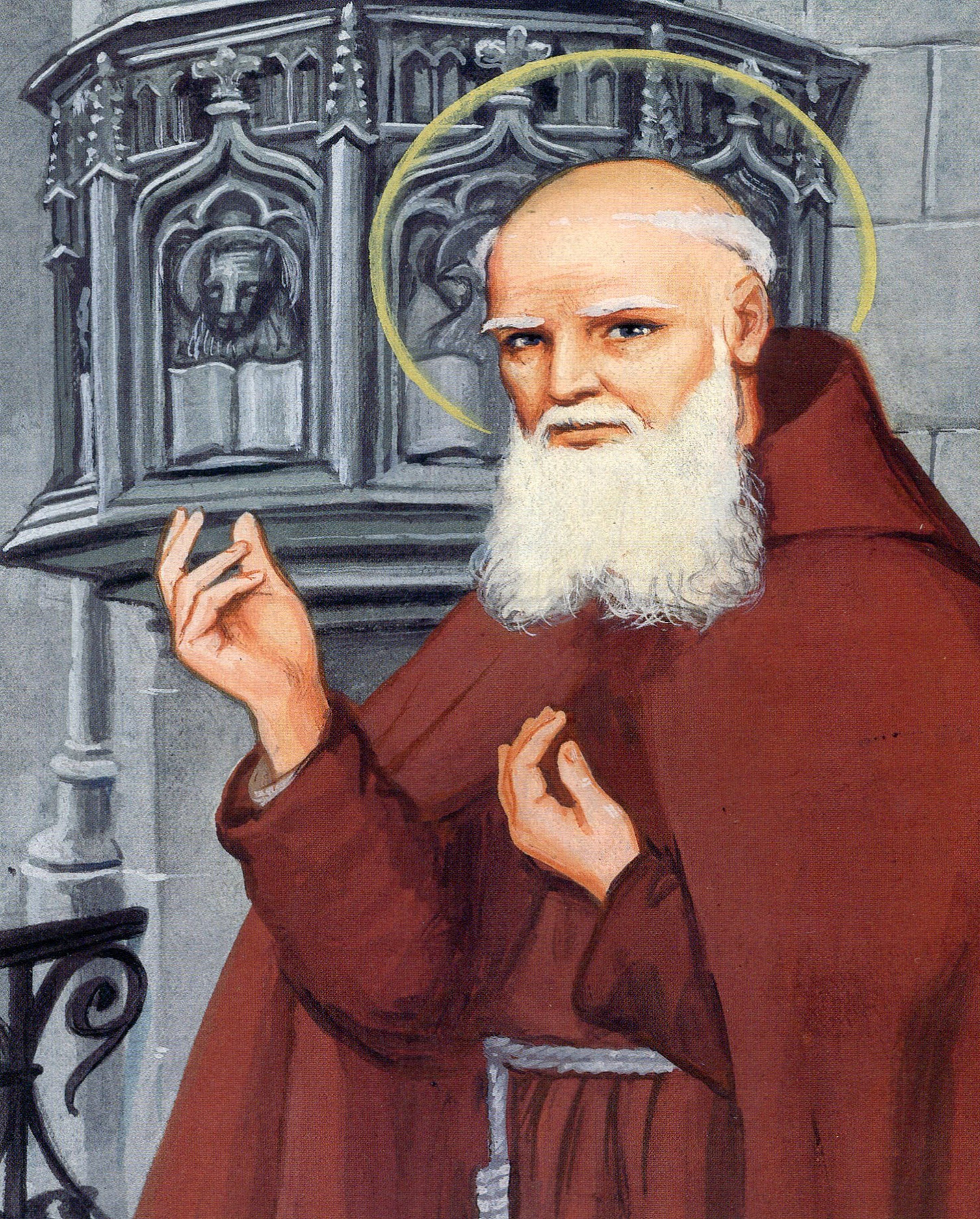 St Lawrence of Brindisi N Catholic picture print | Etsy