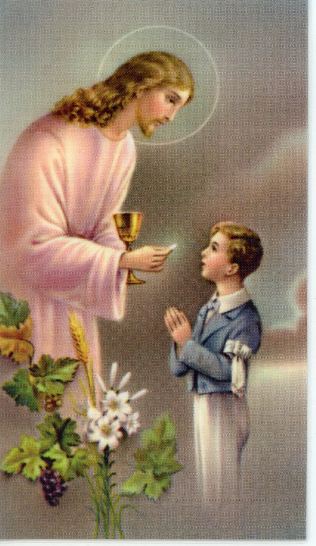COMMUNION PRAYER BOY 2 - Holy Card - Prayer Card -pack of 25 - Etsy