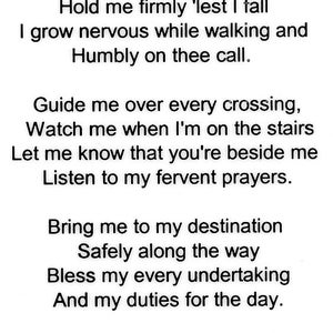 Take My Hand O Blessed Mother Holy Card Prayer Card Pack Of 25 Etsy