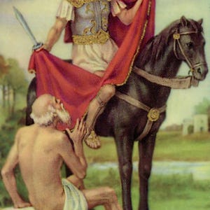 Prayer to St. Martin De Tours A Holy Card Prayer Card pack of 25 - Etsy