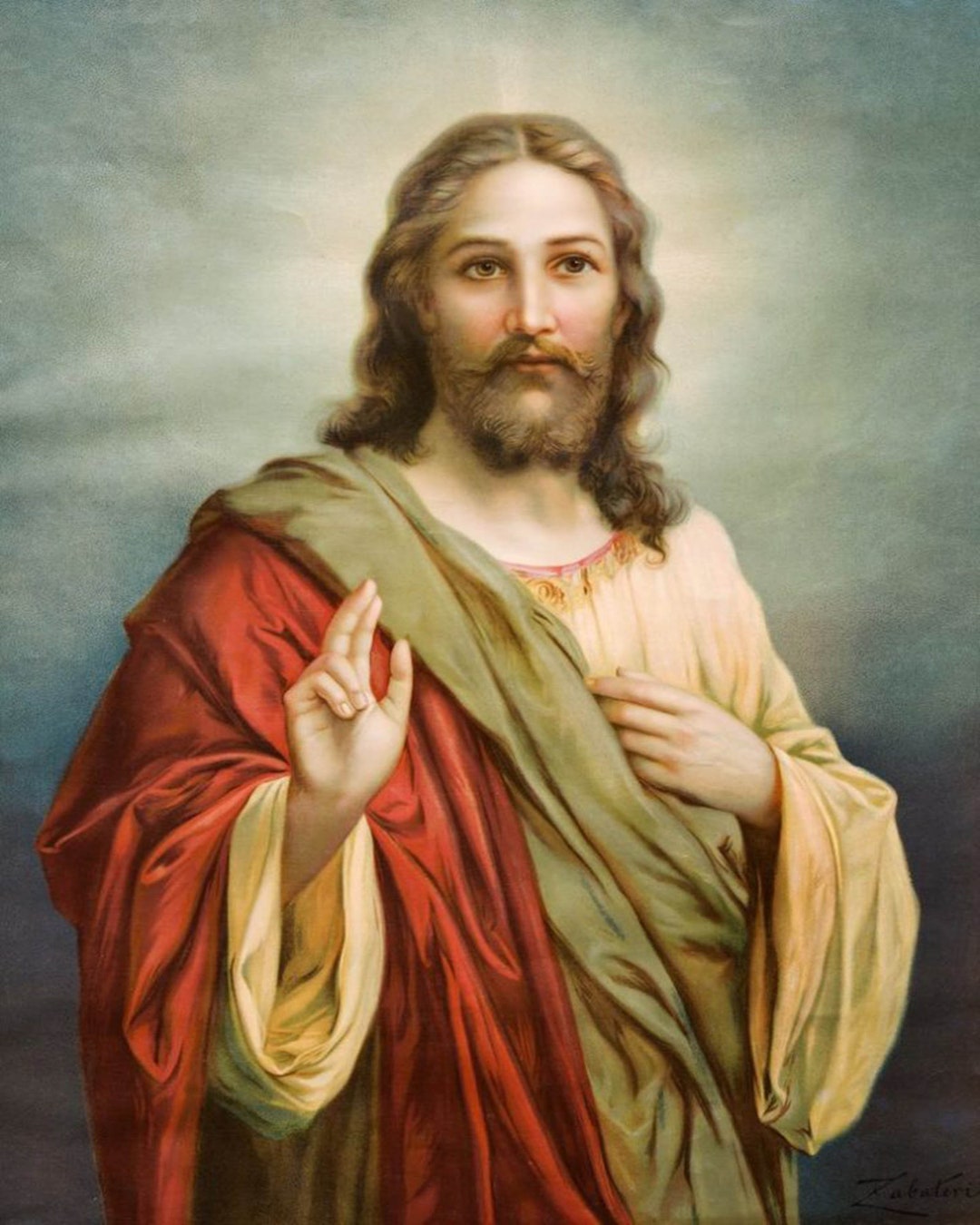 CHRIST 35 Catholic Picture Print - Etsy