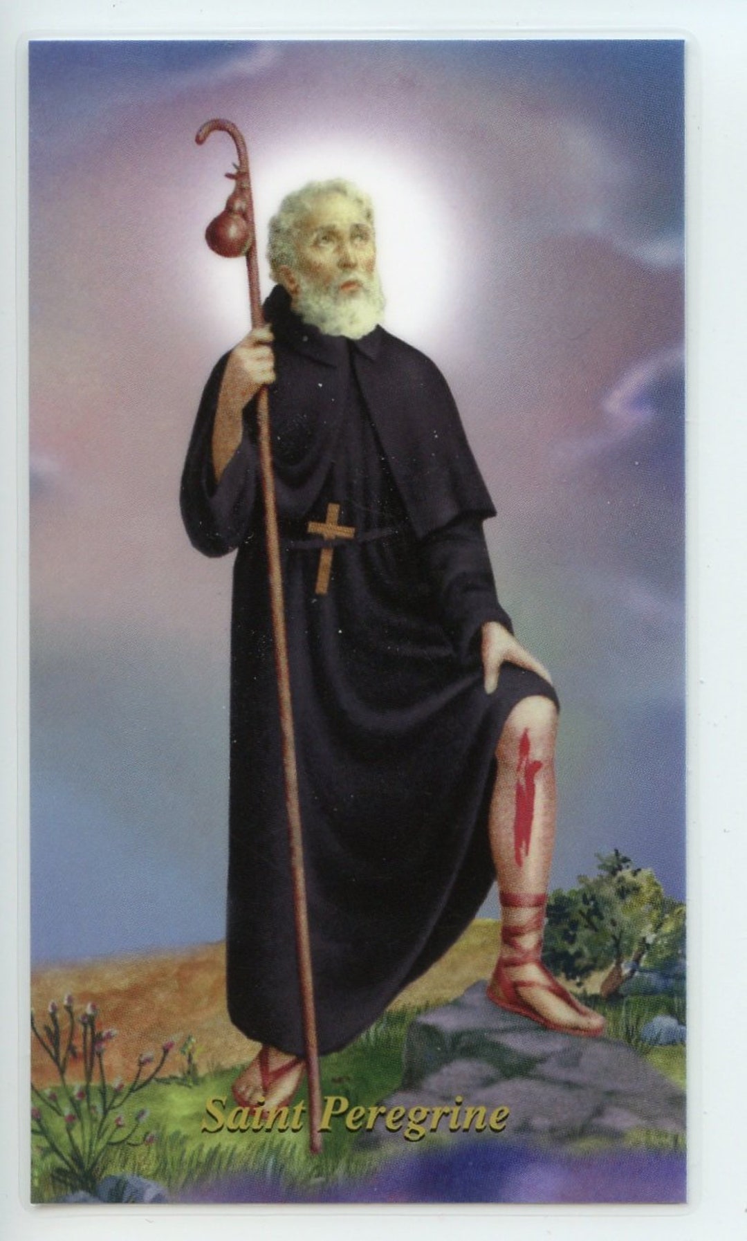 ST. PEREGRINE - Holy Card - Prayer Card -pack of 25 - Etsy
