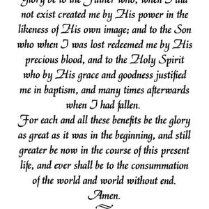 To the Holy Trinity A - Holy Card - Prayer Card -pack of 25 - Etsy