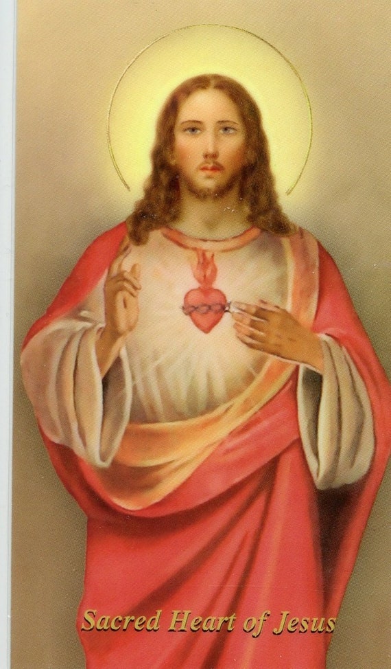 THE OUR FATHER Holy Card Prayer Card pack of 25 | Etsy