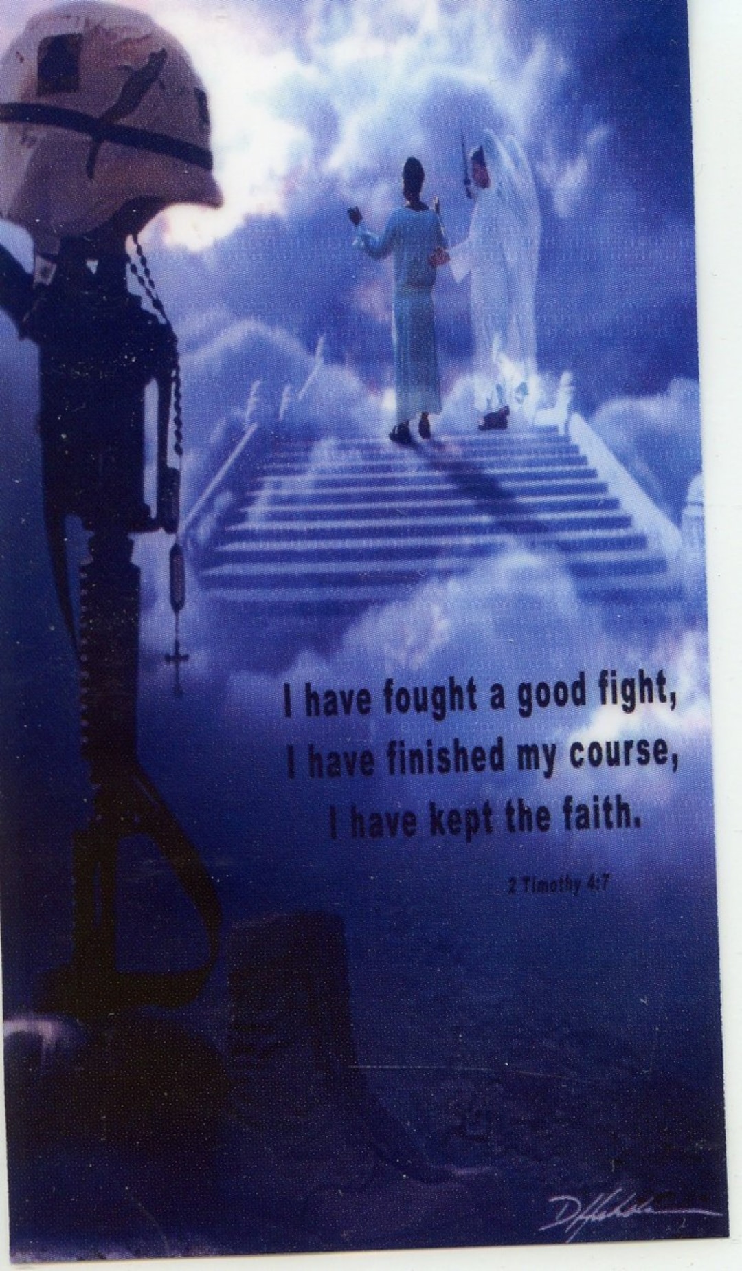 Prayer for Fallen Soldiers - Holy Card - Prayer Card -pack of 25 - Etsy