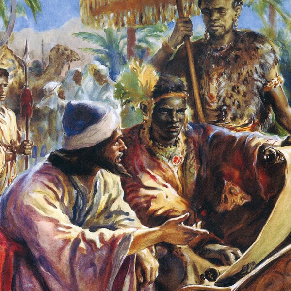 Philip and Ethiopian - Etsy