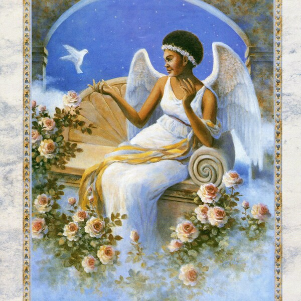 Angel and Dove - Etsy