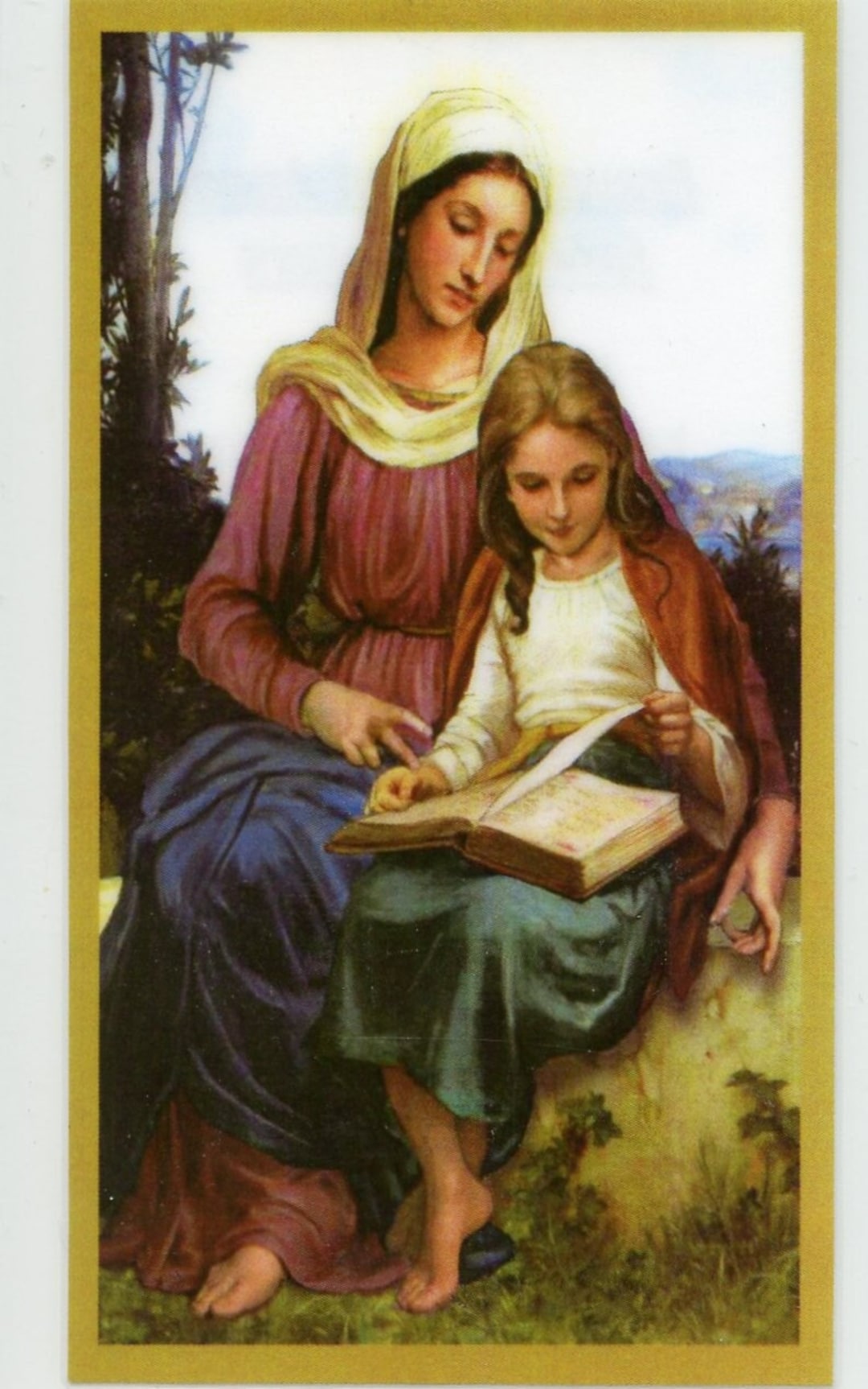 Prayer to Saint Anne for Homemakers U - Holy Card - Prayer Card -pack ...