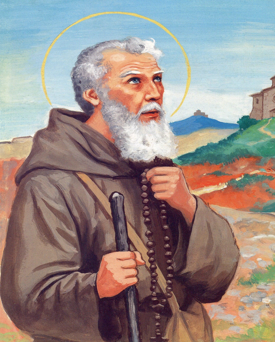 St Benedict Labre N Catholic Picture Print - Etsy
