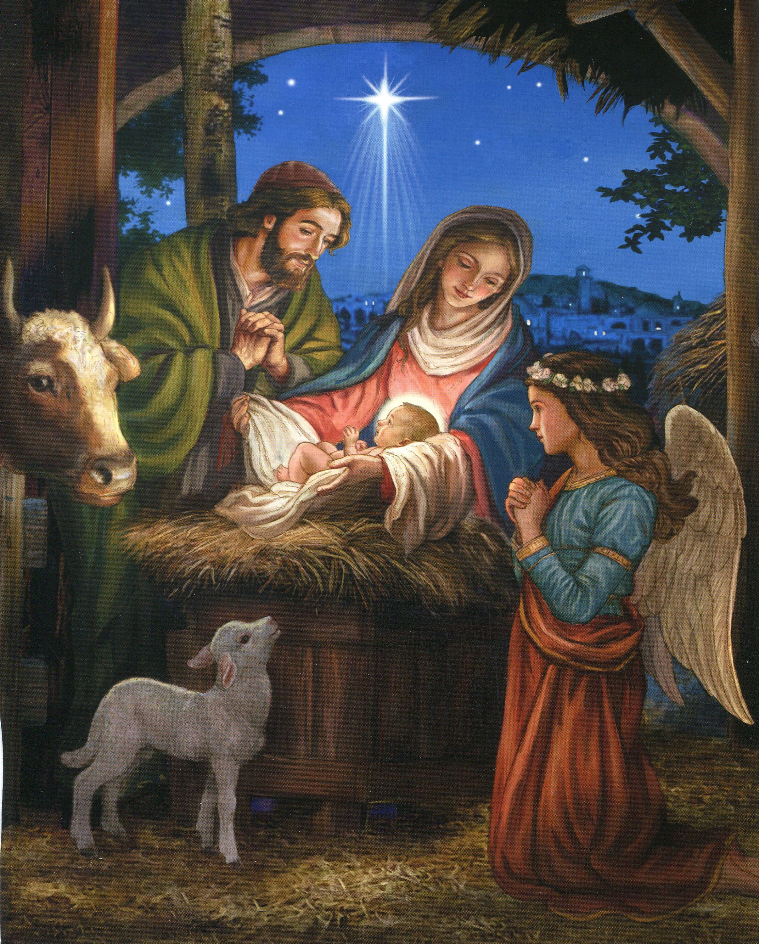 Lds Nativity Painting