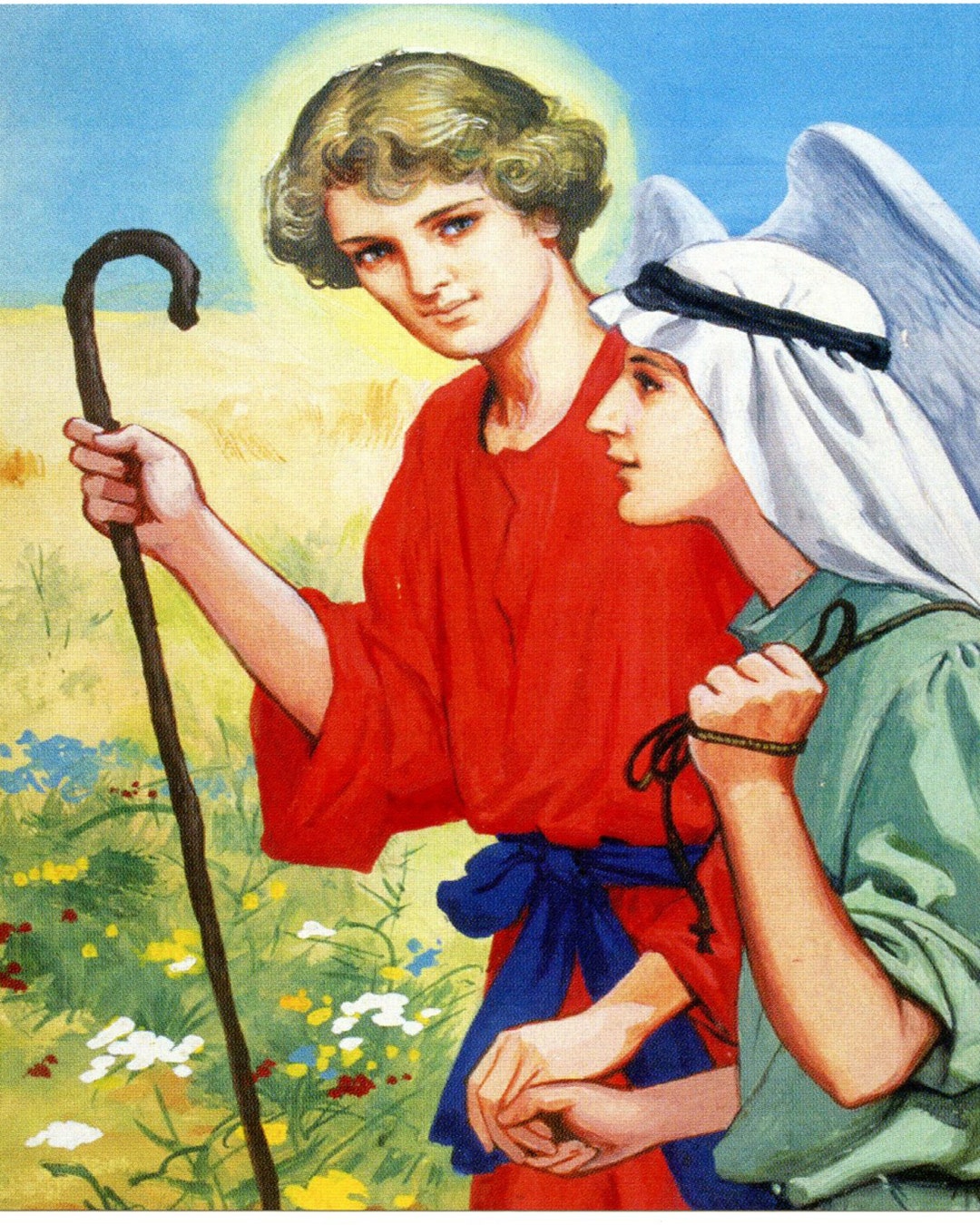 St. Raphael the Archangel V - Catholic Picture - Print - Etsy