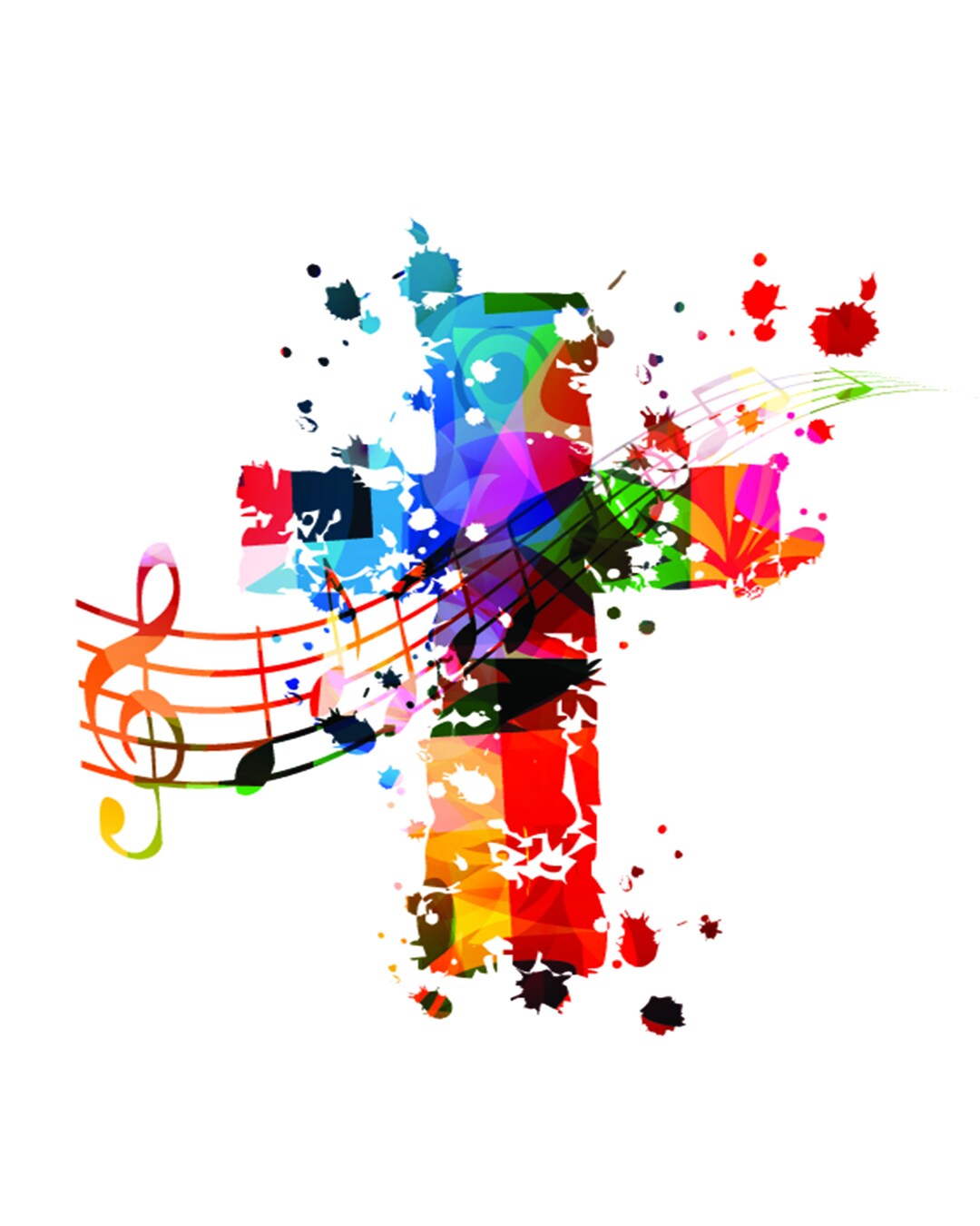 CROSS AND NOTES Sh1 Catholic Picture Print - Etsy