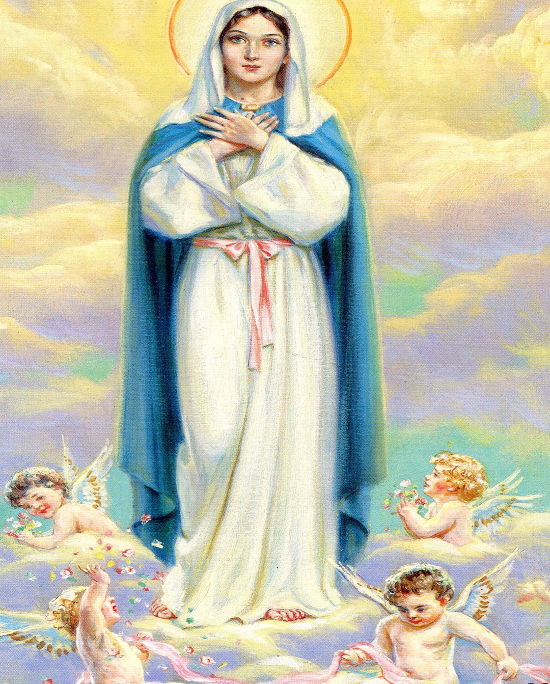 Immaculate Conception N Catholic Picture Print - Etsy
