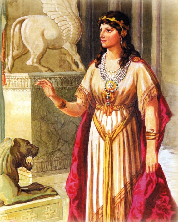 Queen Esther T Catholic Picture Print - Etsy