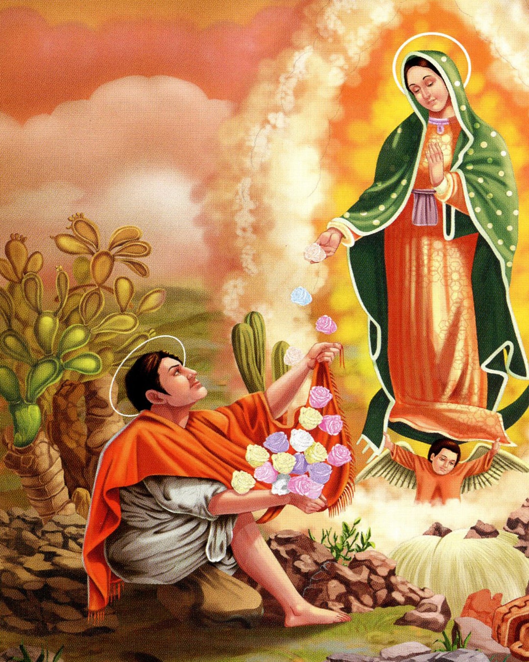 St. Juan Diego V Catholic Picture Print - Etsy