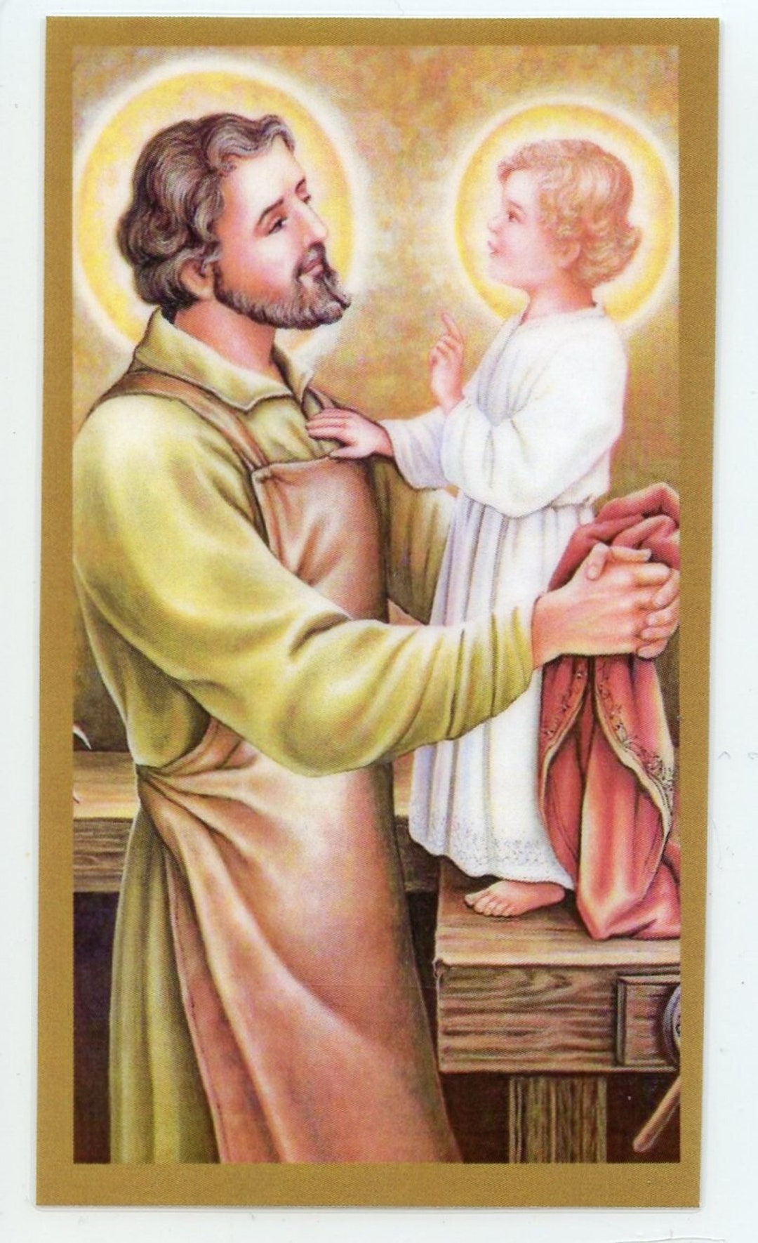 Prayer to St. Joseph the Father U - Holy Card - Prayer Card -pack of 25 ...