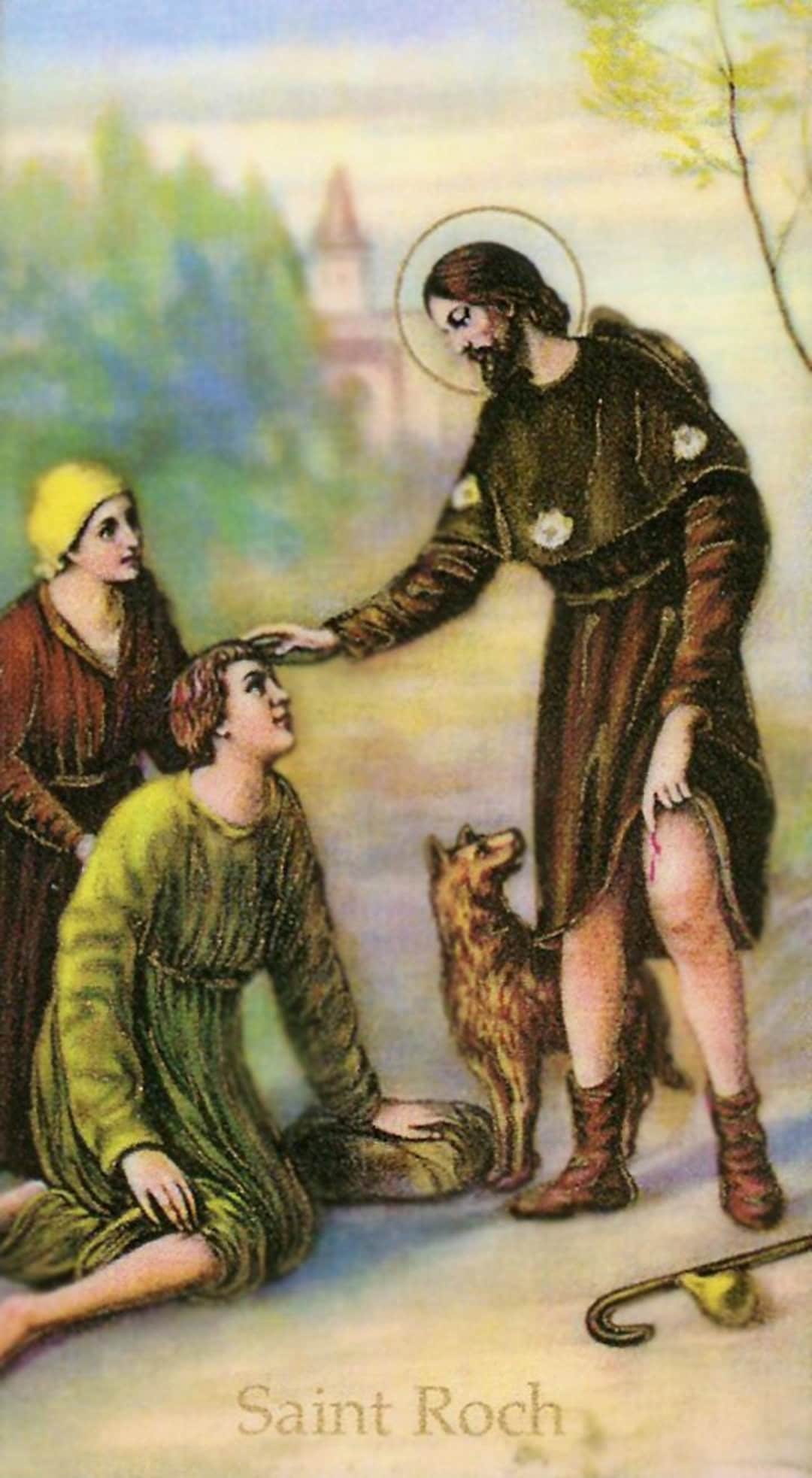 Prayer to St. Roch A - Holy Card - Prayer Card -pack of 25 - Etsy