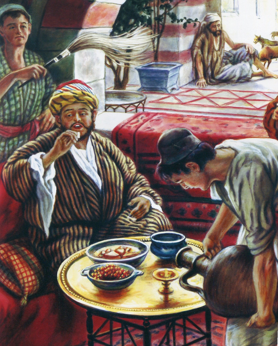 Rich Man and Lazarus T Catholic Picture Print - Etsy