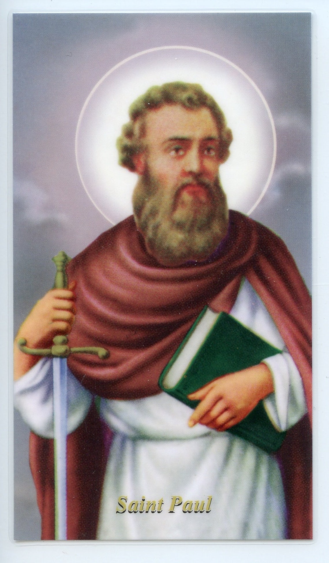 ST. PAUL Holy Card Prayer Card pack of 25 - Etsy