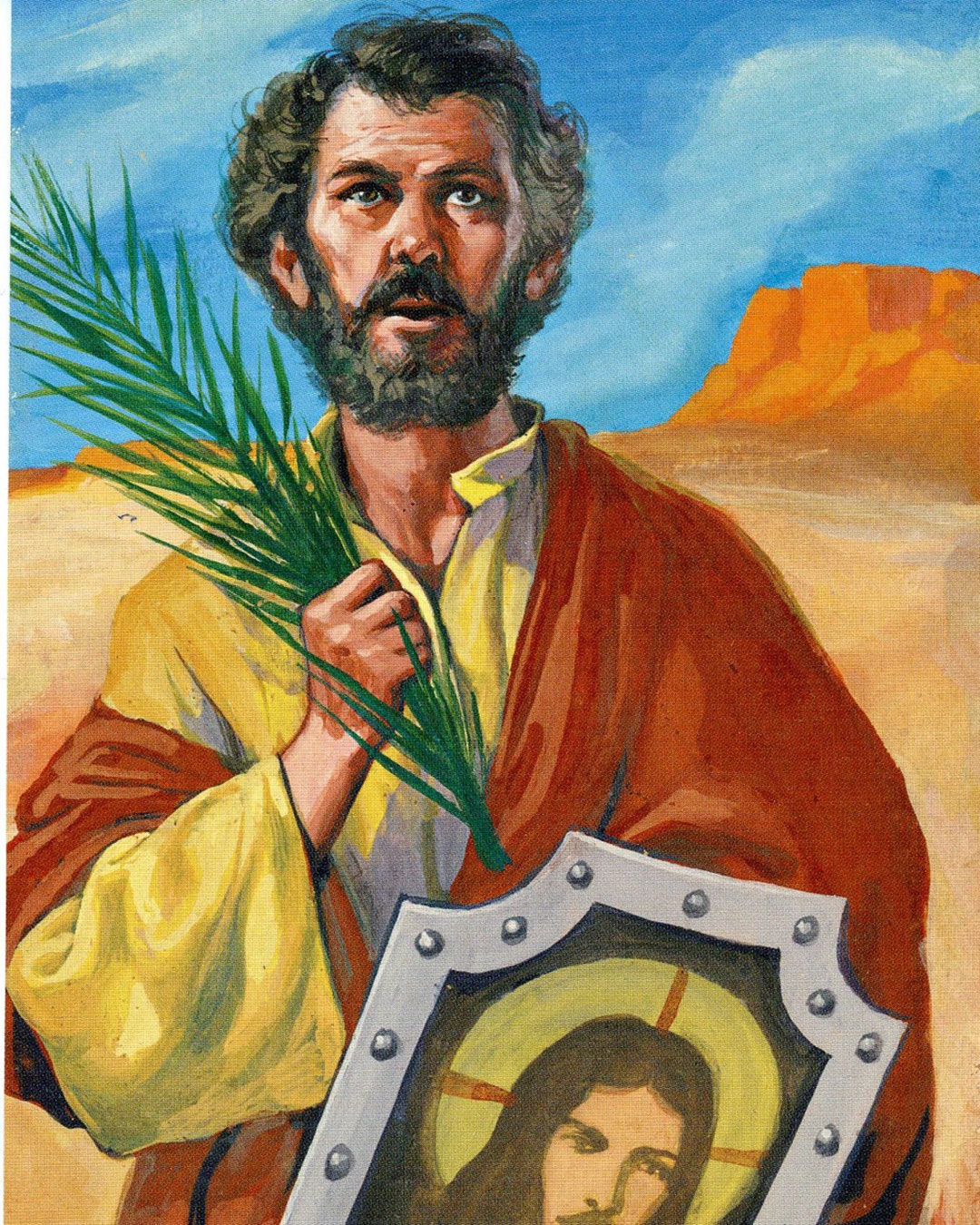 St. Jude Thaddeus V Catholic Picture Print - Etsy