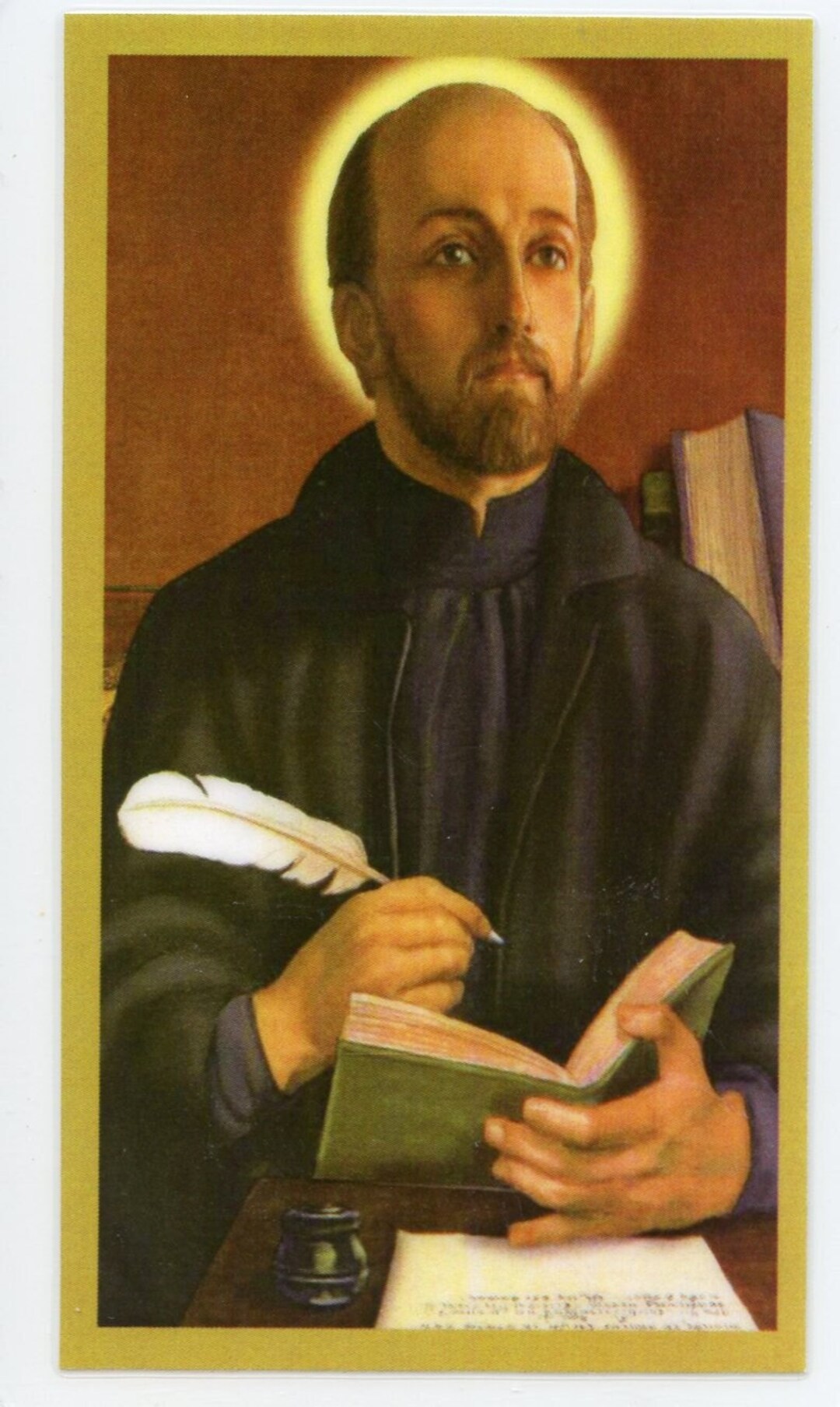 Prayer to St. Ignatius of Loyola for Educators U - Holy Card - Prayer ...