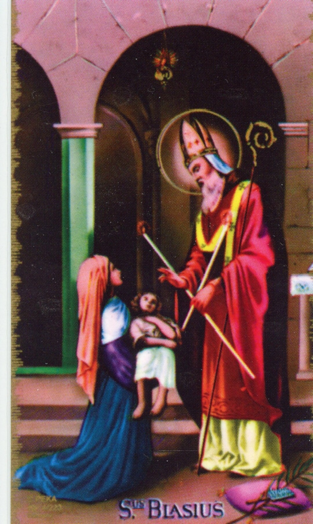 ST. BLASE - Holy Card - Prayer Card -pack of 25 - Etsy