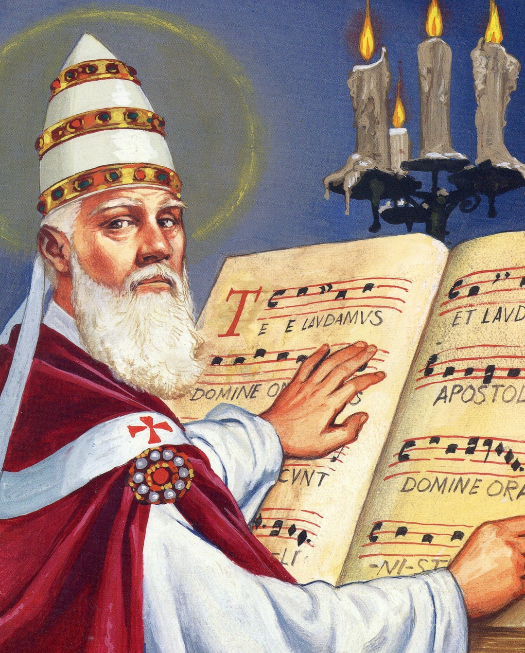 St Gregory the Great N Catholic Picture Print - Etsy