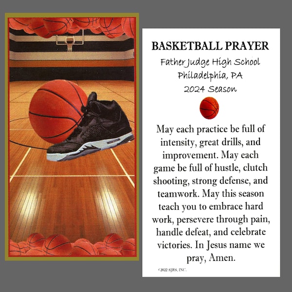 Basketball Prayer - Etsy