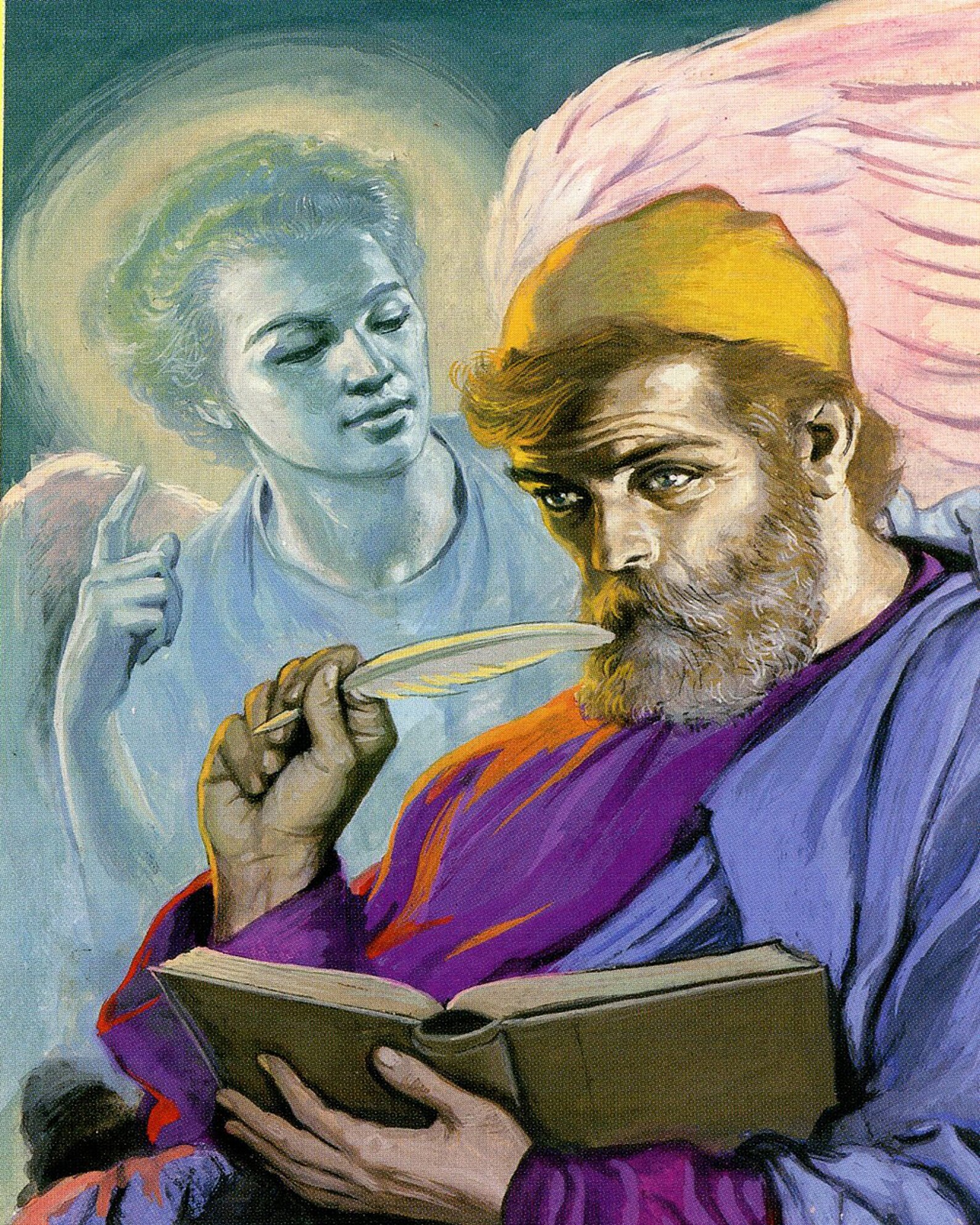 Saint Matthieu LÉvangéliste V Photo catholique imprimer - Etsy France