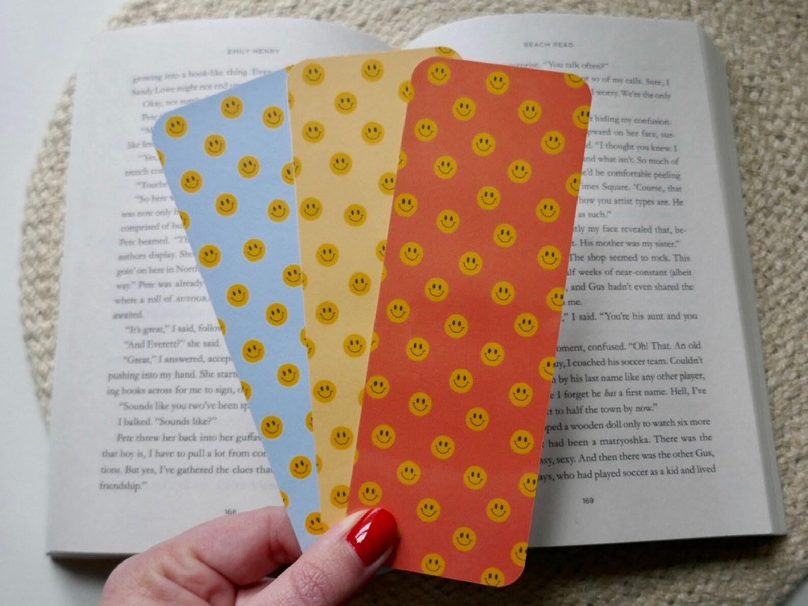 Smiley Face Bookmark Set | Individual or Set |trendy Bookmark | Bookish ...
