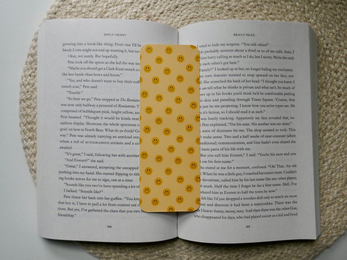 Smiley Face Bookmark Set | Individual or Set |trendy Bookmark | Bookish ...