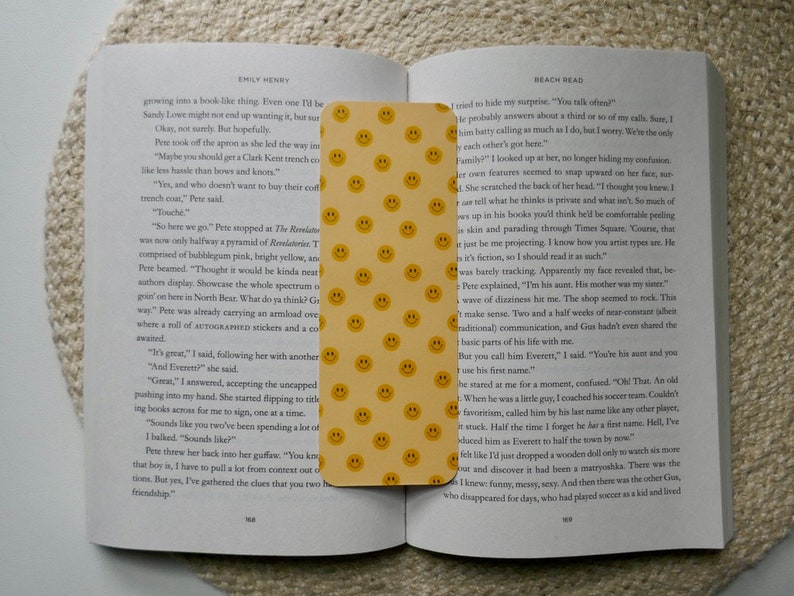 Smiley Face Bookmark Set | Individual or Set |trendy Bookmark | Bookish ...
