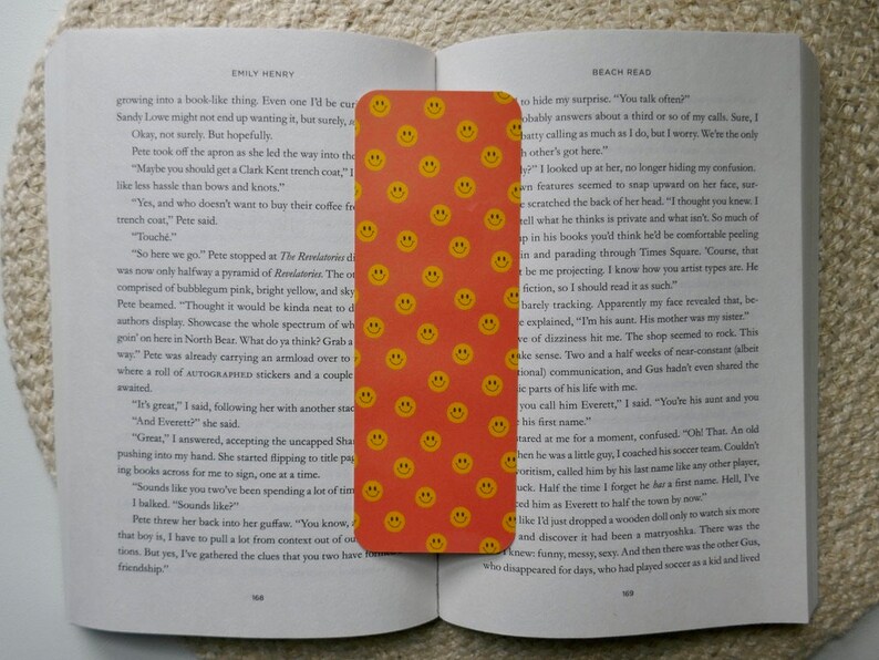 Smiley Face Bookmark Set | Individual or Set |trendy Bookmark | Bookish ...