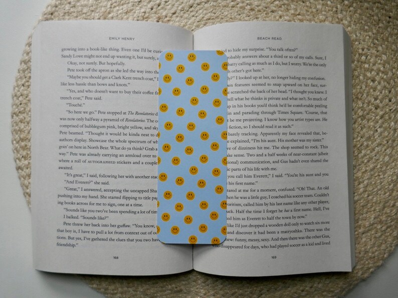 Smiley Face Bookmark Set | Individual or Set |trendy Bookmark | Bookish ...
