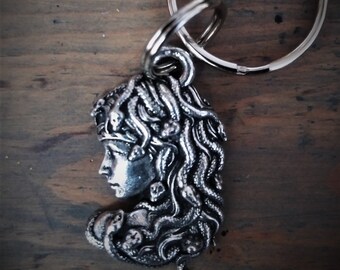 Medusa Keychain - Etsy