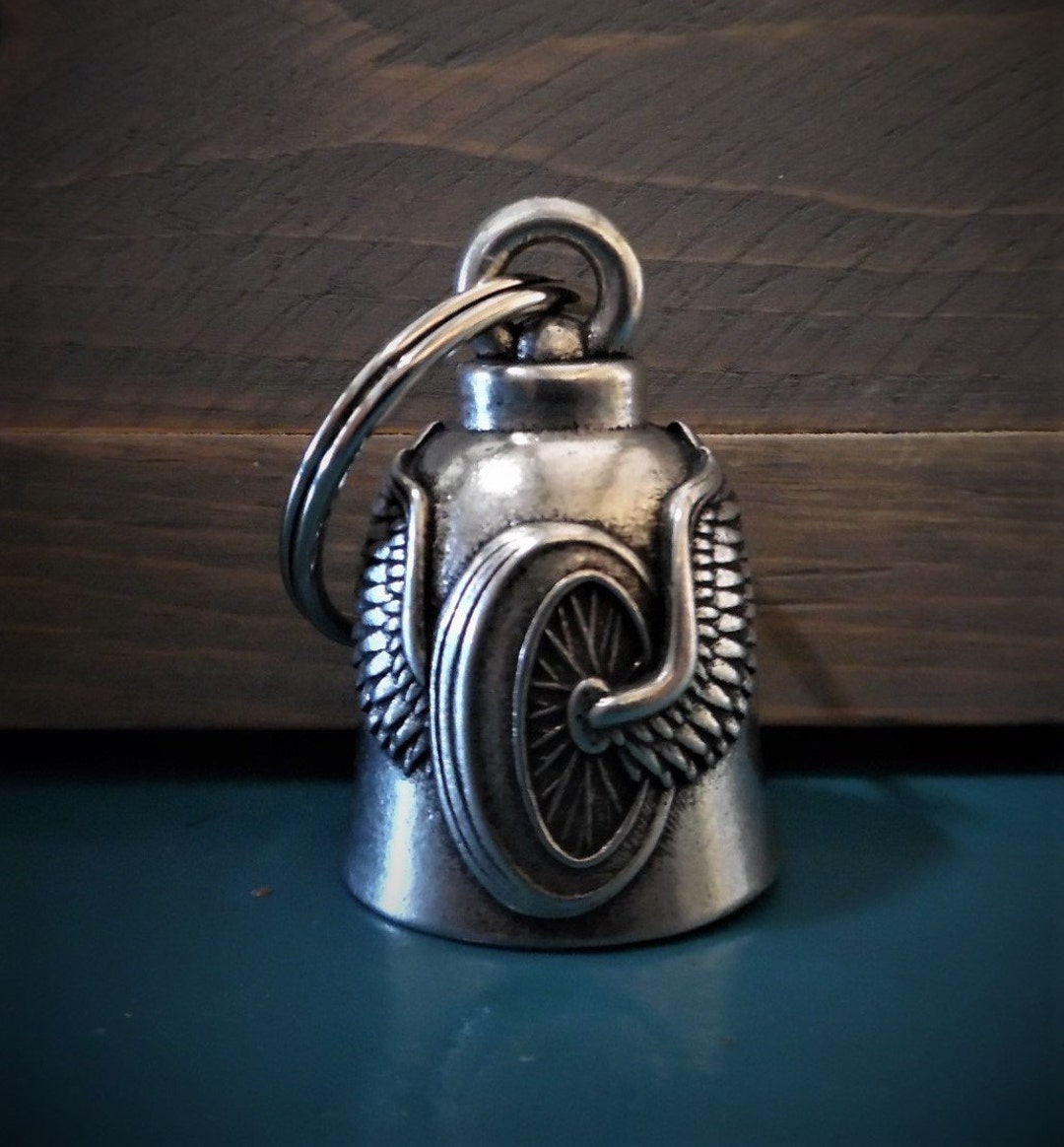 Wing Wheel Bravo Bells, Ride Bell, Biker Gift, Good Luck Charm - Etsy