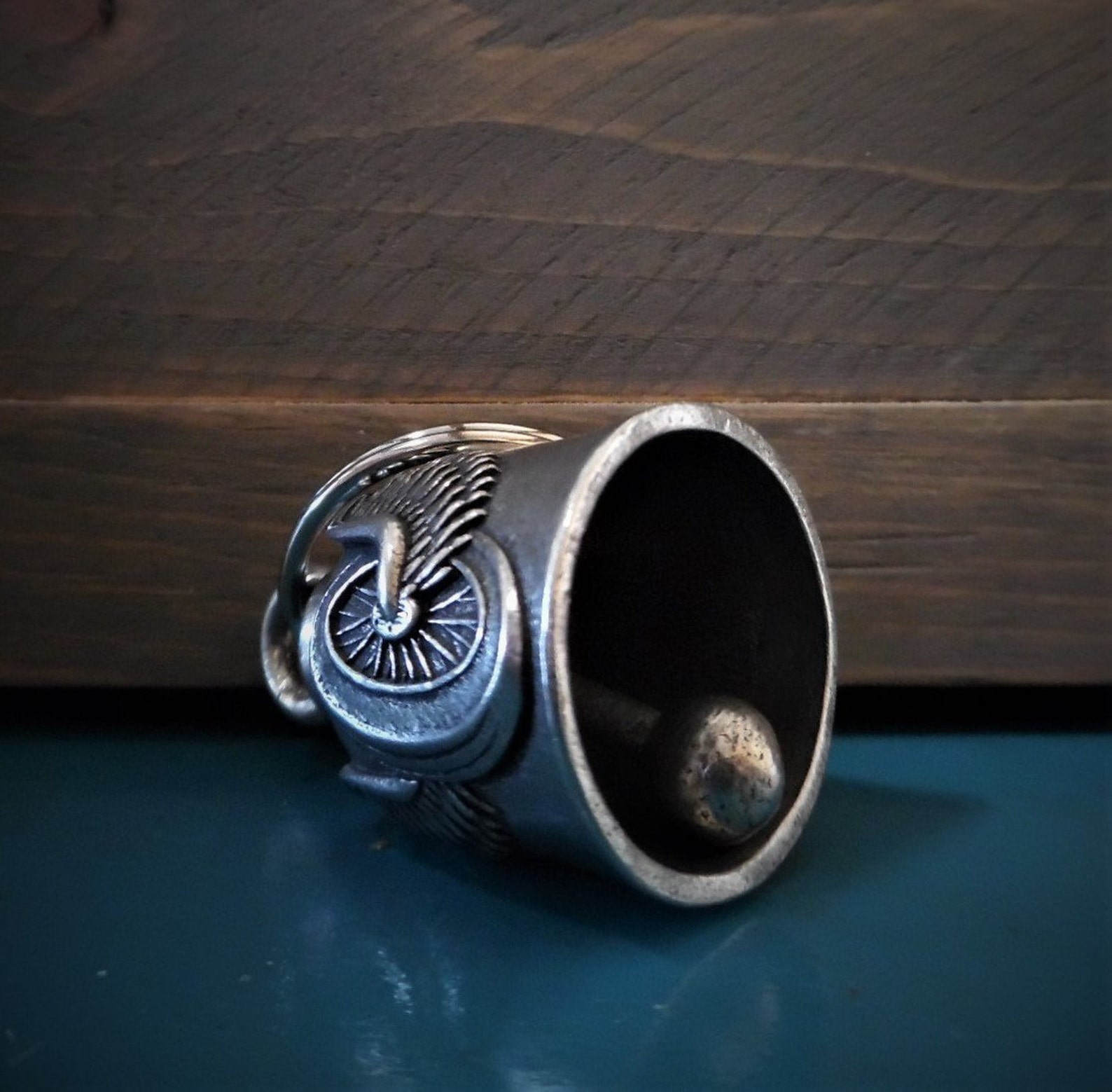 Wing Wheel Bravo Bells, Ride Bell, Biker Gift, Good Luck Charm - Etsy