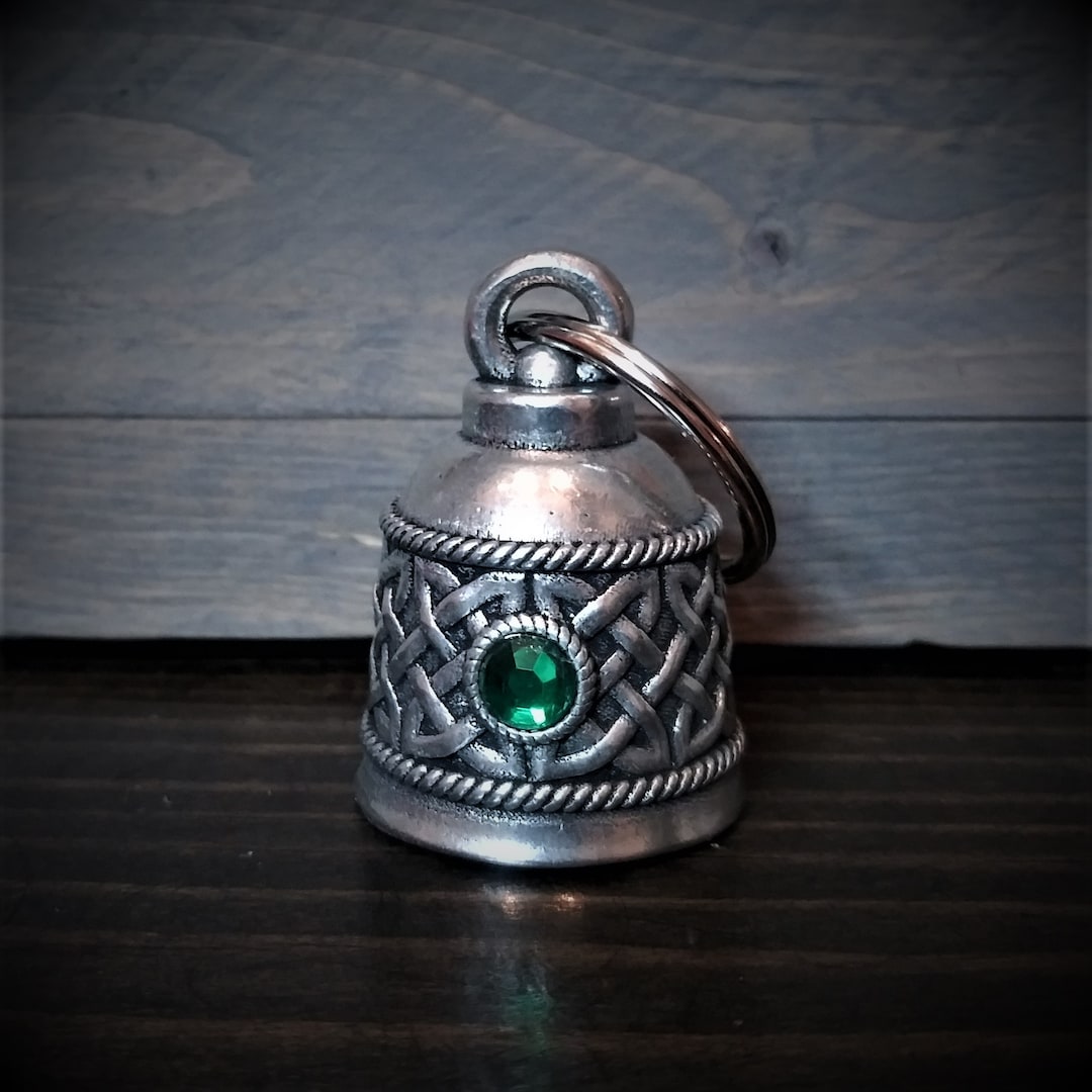 Celtic Band Diamond Bravo Bells, Ride Bell, Biker Gift, Good Luck Charm ...