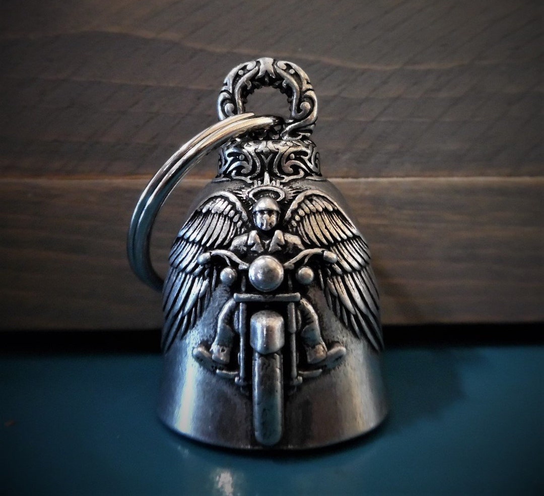 Motorcycle Angel Bravo Bells Made in USA Ride Bell, Biker Gift, Good ...