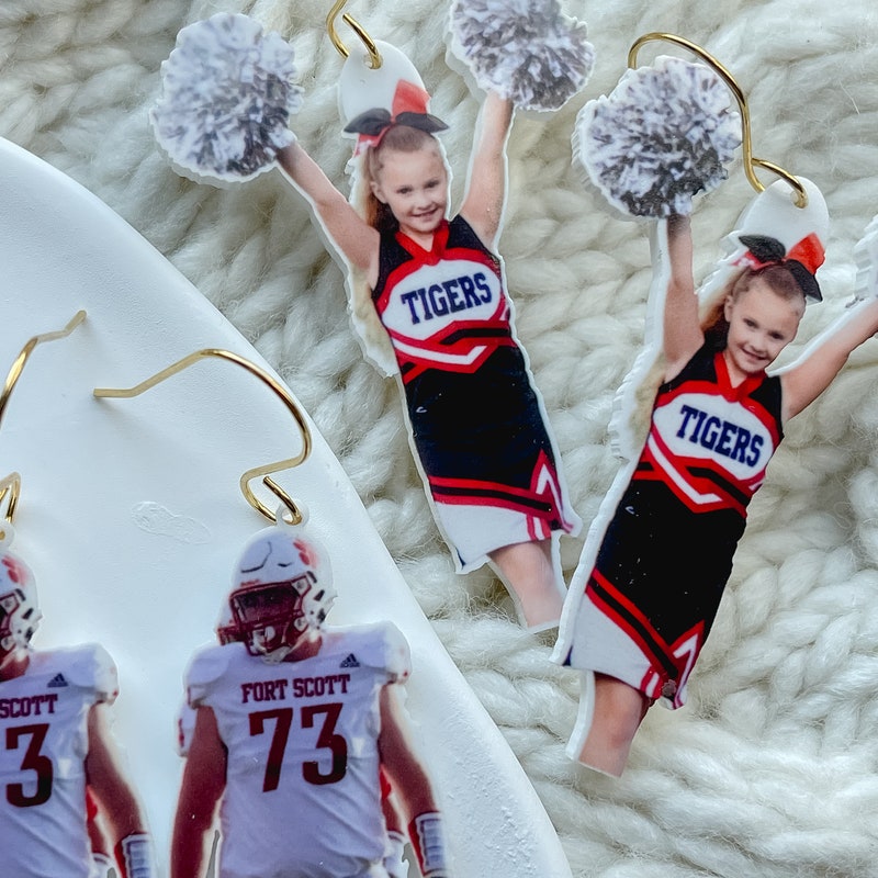 Custom Sports Mom Earrings - Etsy Canada