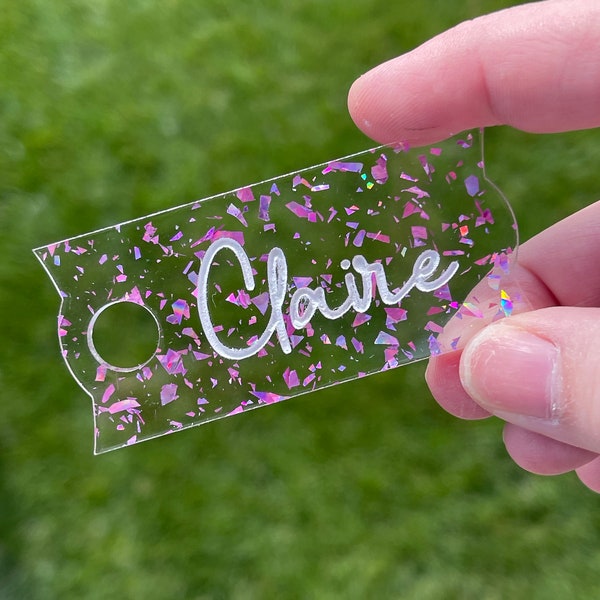 Tumbler Topper Tag - Etsy