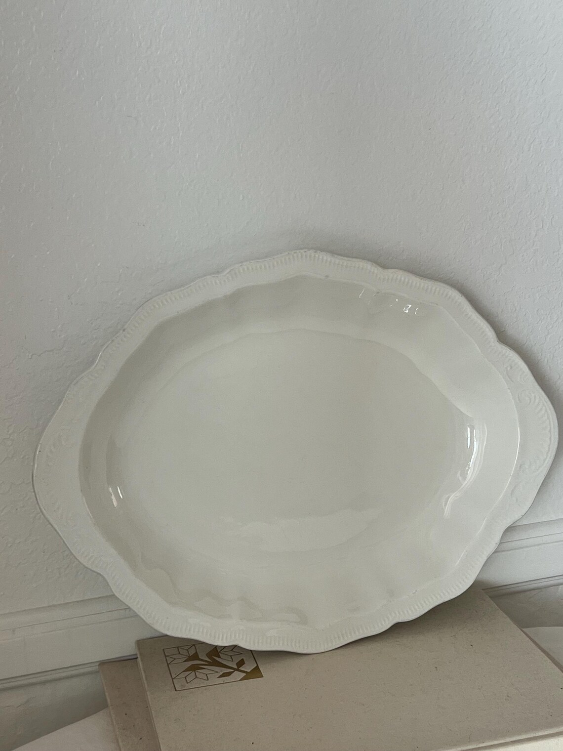 Antique Johnson Bros England Ironstone Serving Platter Dish ...